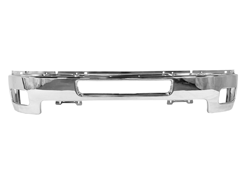 Chrome Steel Front Bumper Face Bar for 2011-2014 Chevy Silverado 2500HD ...