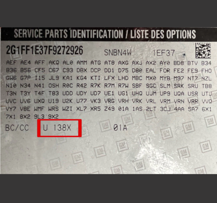 How To Find Your Chevy/GMC/Pontiac/Buick/Cadillac Paint Code